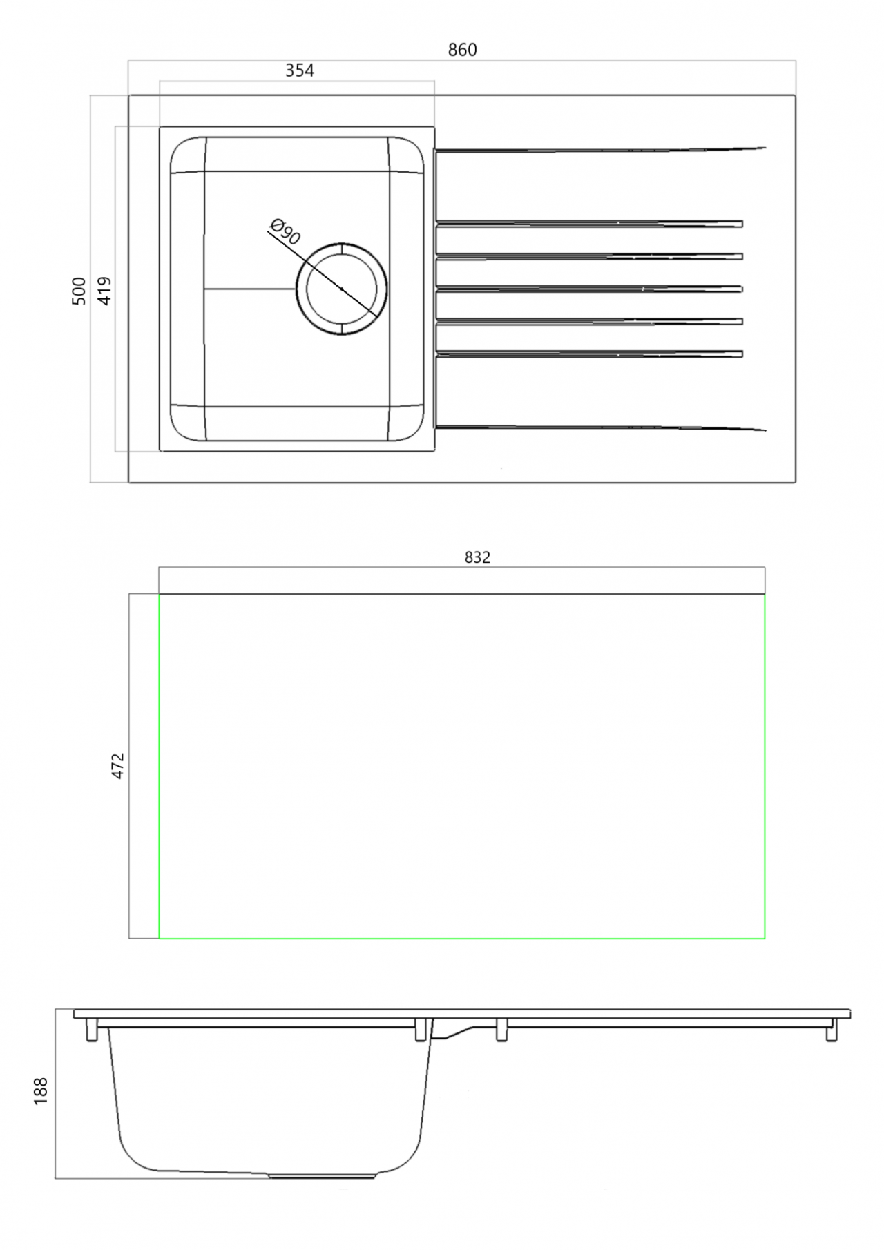 Evier KARTA Nord Inox Pro evier-karta-nord-inox-pro